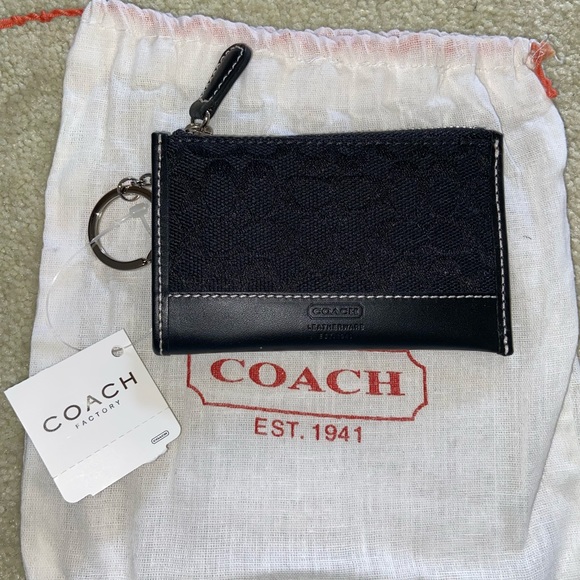 Coach | Bags | Coach Signature C Keychain Walletpouch | Poshmark